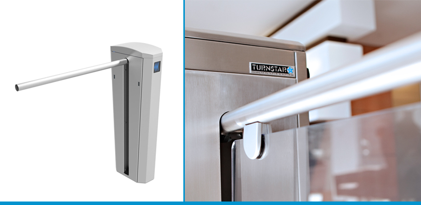 Drop Arm Barrier Waist Height Available At Turnstar