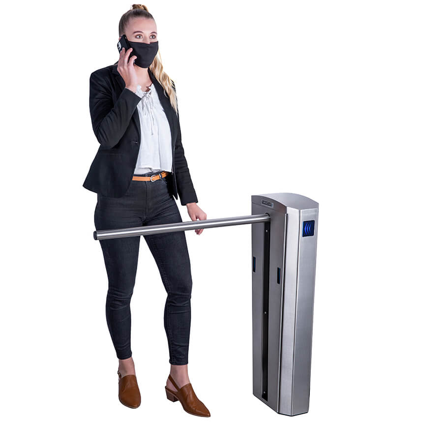 Drop Arm Barrier Waist Height Available At Turnstar