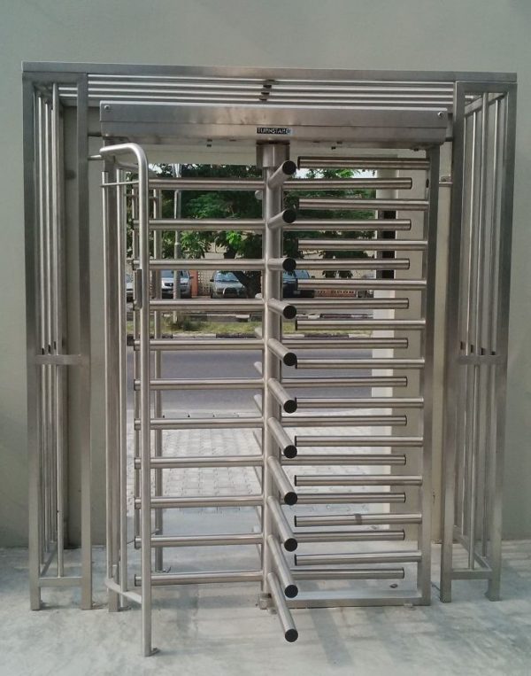 Turnstile and bollards for Wings Nigeria - Turnstar