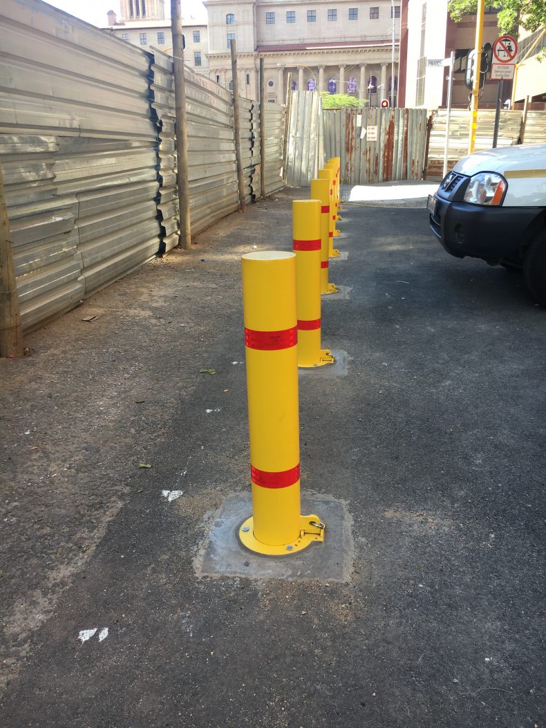 Fixed and removable bollards by Turnstar - Turnstar